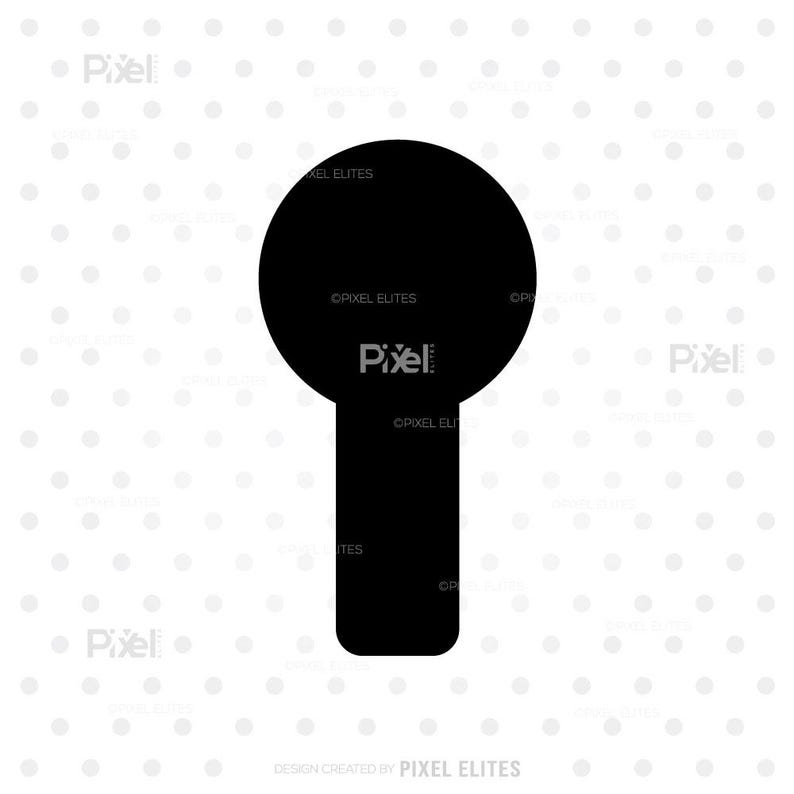Keyhole Symbol SVG Bundle | Lock and Key Silhouette | Dxf Eps Png ...