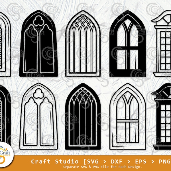 Gothic Arch Svg - Etsy