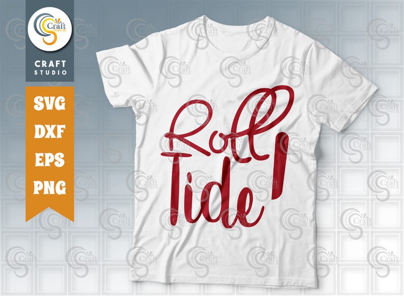 Roll Tide SVG Cut File Elephant Svg Alabama Crimson Svg - Etsy