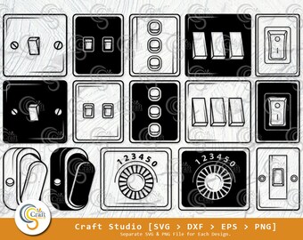 Light Switch on Svg - Etsy