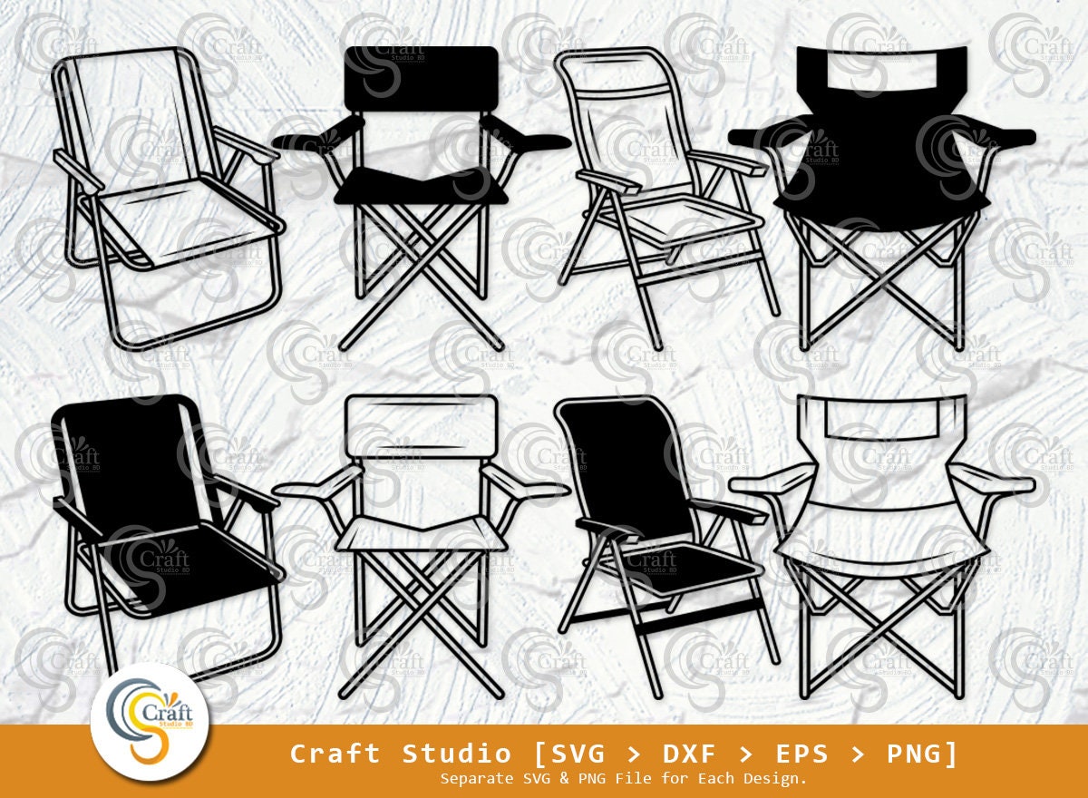 Camping Chair Silhouette