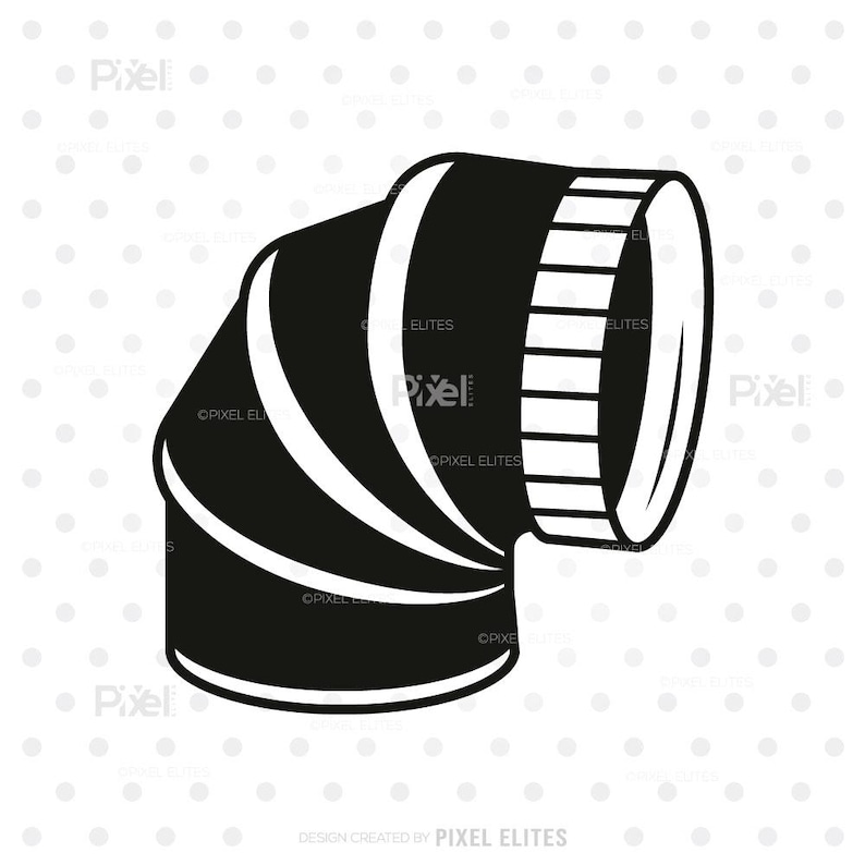 Air Duct SVG Bundle | Duct Silhouette & Outline Cricut Cut Files | HVAC ...