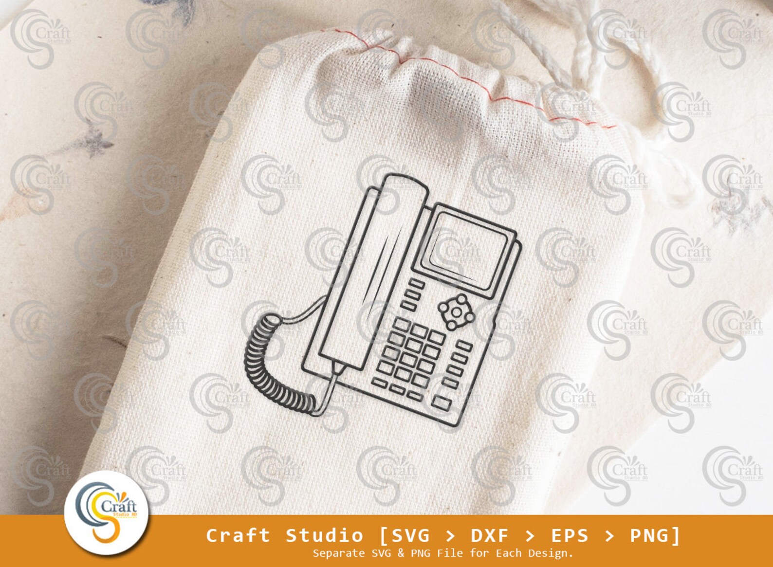 Telephone Silhouette Telephone SVG Dial Phone Svg Vintage - Etsy