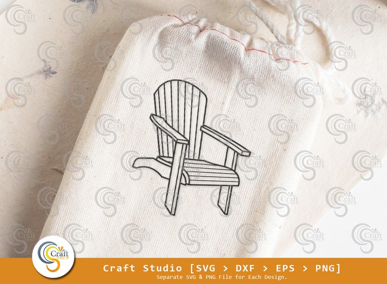 Adirondack Chair Silhouette Chair Svg Beach Chair Svg - Etsy