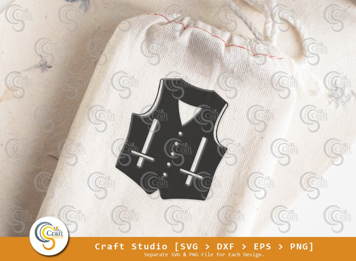 Vest Suit Svg Suit Silhouette Vest Svg Vest Waistcoat Svg - Etsy