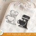Mixer Silhouette, Mixer SVG, Stand Mixer Svg, Kitchen Electric Mixer ...