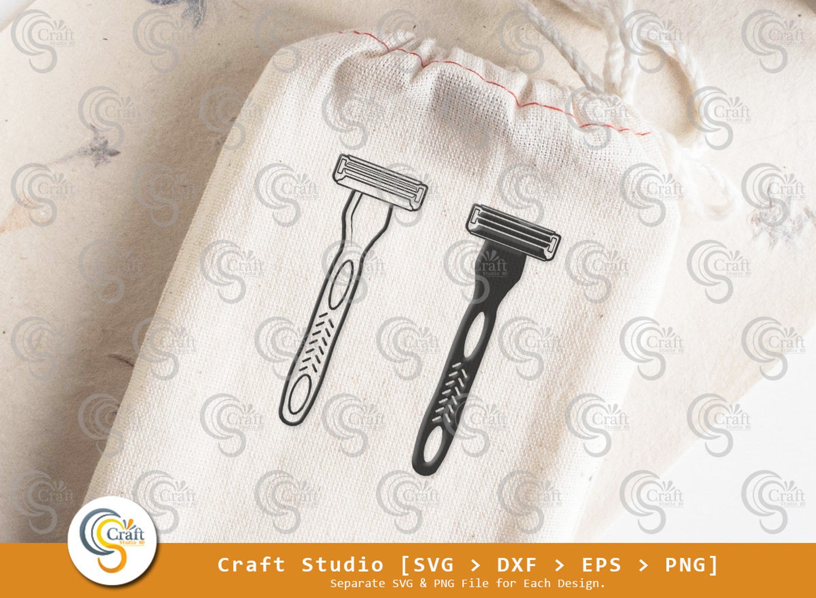 Blade Razor Silhouette Barber Shop Svg Straight Razor Svg - Etsy