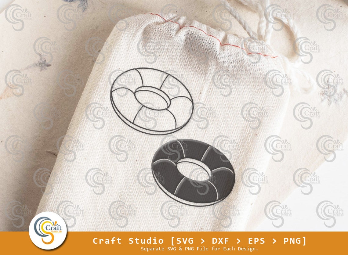 Swim Ring Silhouette Swim Ring SVG Swimming Tire Svg Ring - Etsy