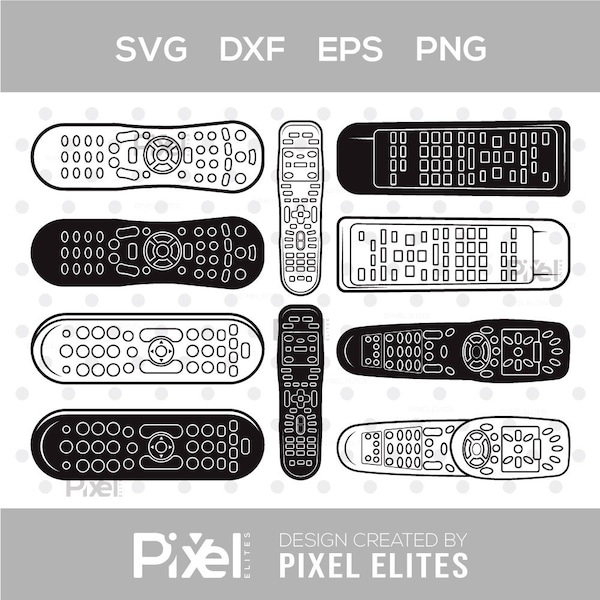 Remote Control Svg - Etsy