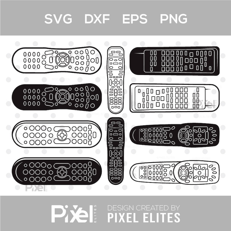 Remote Control Svg - Etsy