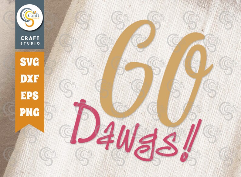 Go Dawgs SVG Cut File Dawgs Footbal Svg Football Quote - Etsy