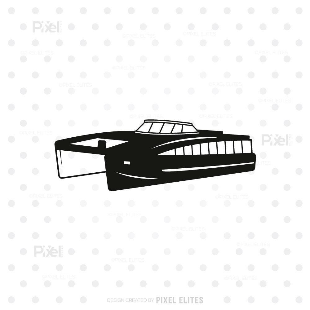 Ferry Boat SVG Bundle: Ship Silhouette, Sea Transportation (digital ...