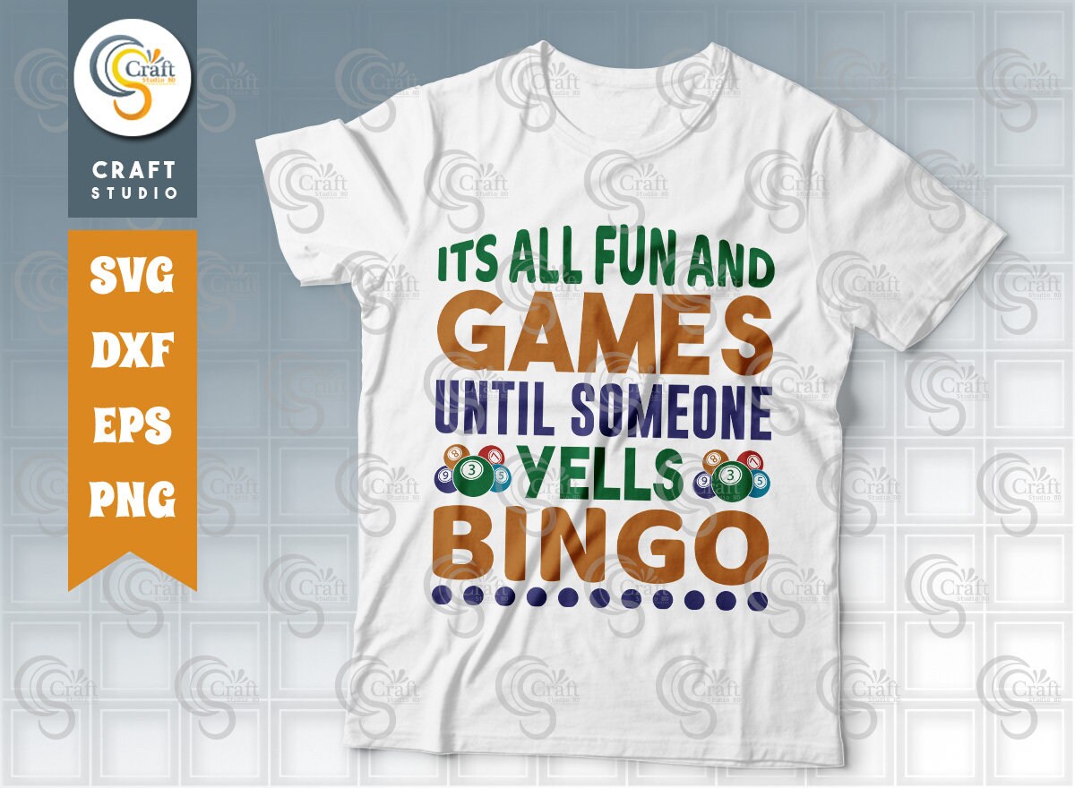 Bingo SVG Bundle Bingo Gift Svg Bingo Games Svg Crazy Bingo - Etsy Canada