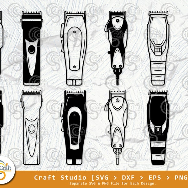 Hair Clipper Svg - Etsy