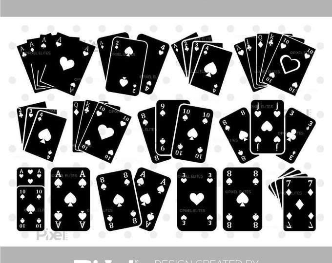 Ace of Clubs SVG Poker Playing Cards Decal T-shirt SVG for Cricut ...