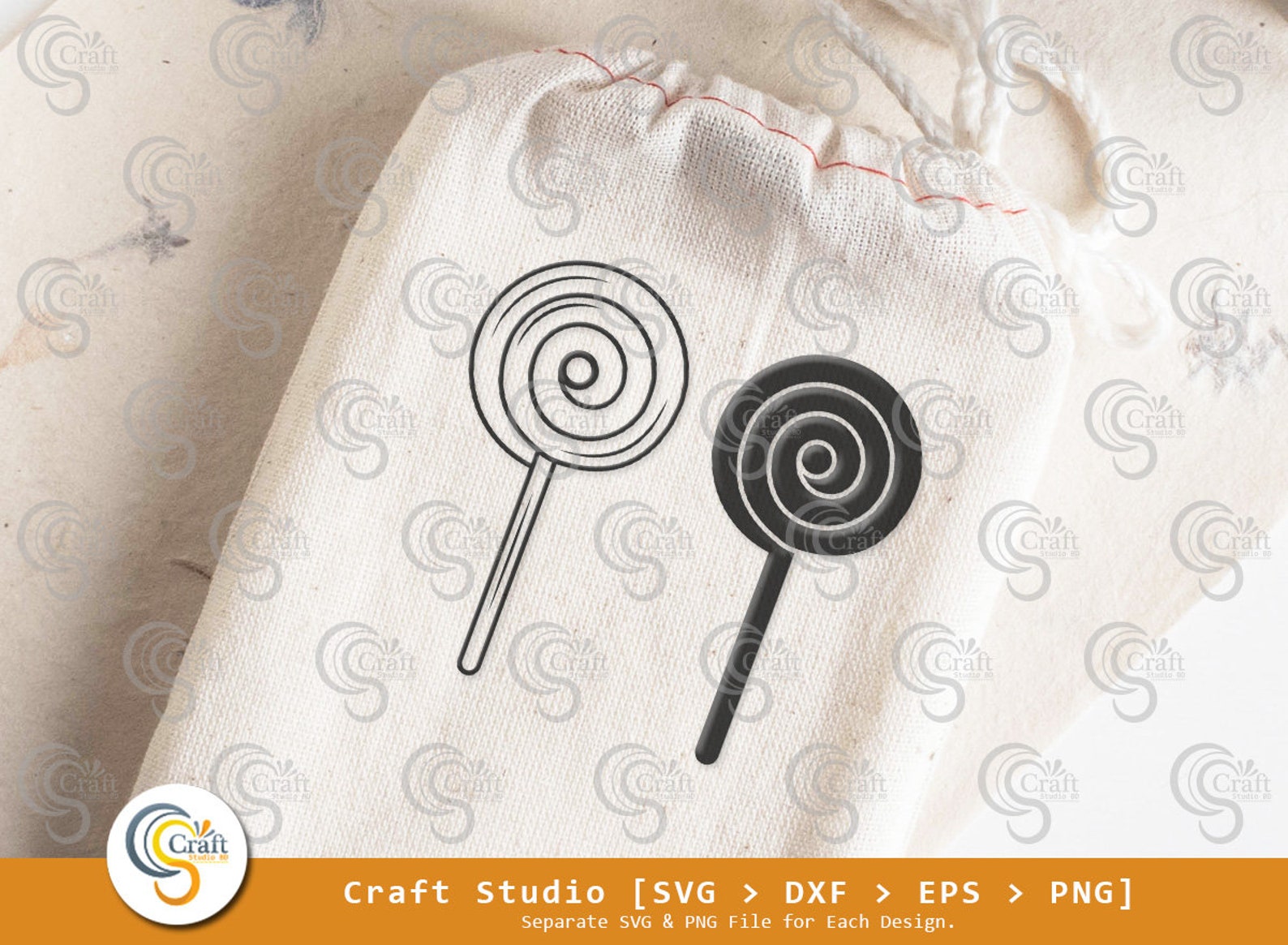 Lollipop Silhouette Candy Svg Candies Svg Chocolate Svg - Etsy