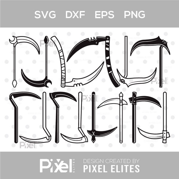 Scythe Svg - Etsy