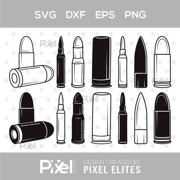 Bullet Svg - Etsy