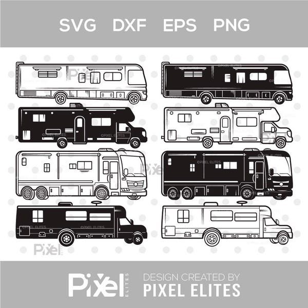 Class a Rv Svg - Etsy