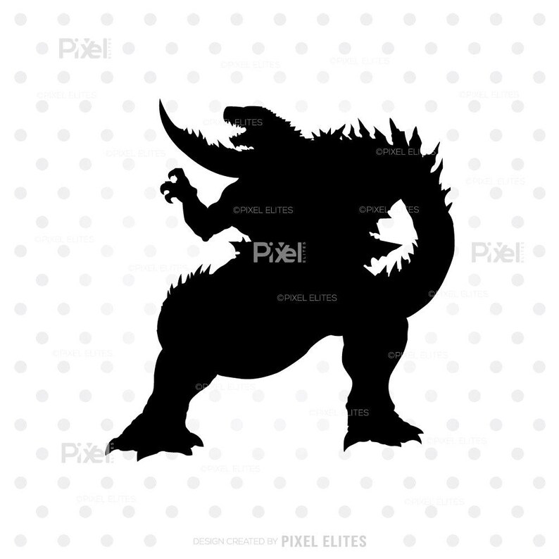 Godzilla SVG Bundle: Monster Silhouettes for Cricut & Silhouette ...