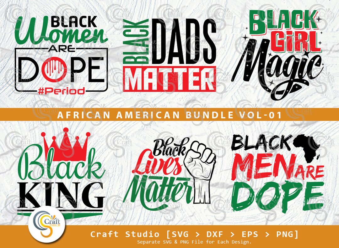 Black History Svg Bundle Black King Svg Black Women Are Dope - Etsy