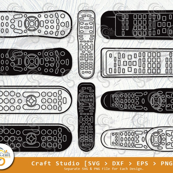 Remote Control Svg - Etsy