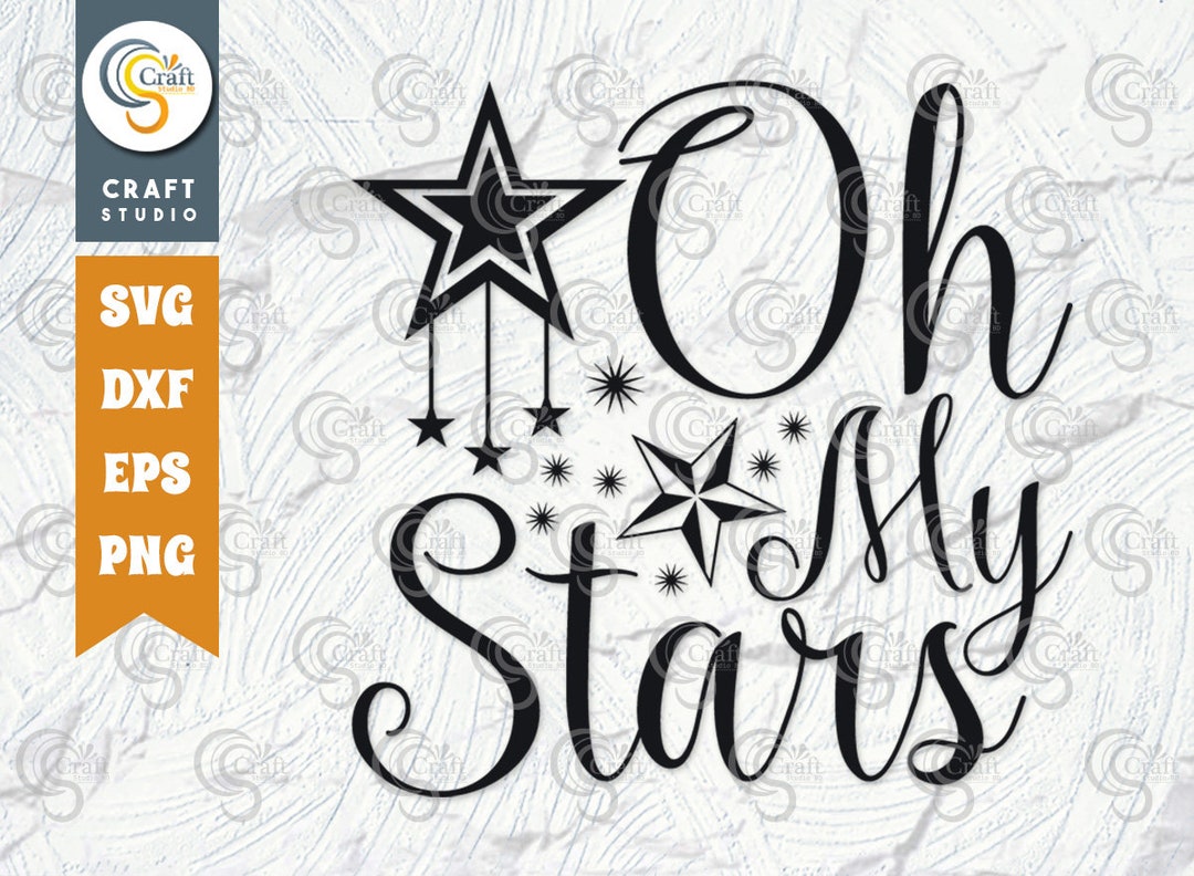 Oh My Stars SVG Cut File Patriotic Svg Military Dad Svg - Etsy