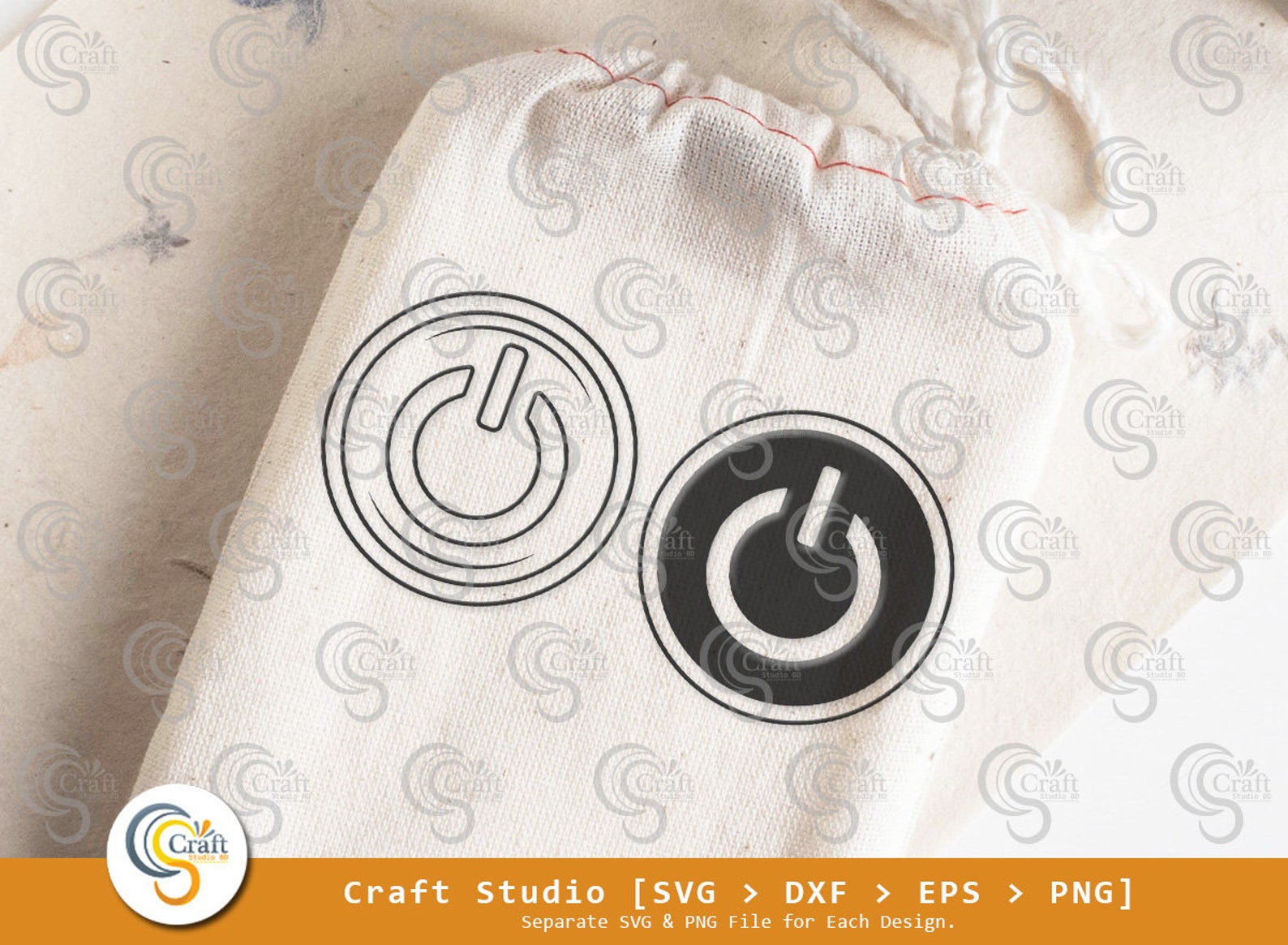 Power Button SVG Power Silhouette On-off Button Svg Power - Etsy