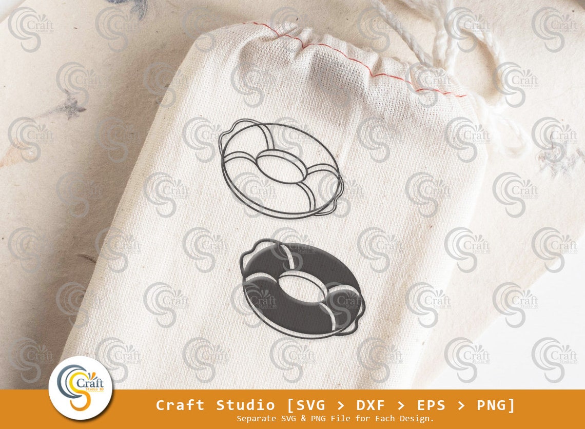 Swim Ring Silhouette Swim Ring SVG Swimming Tire Svg Ring - Etsy