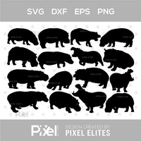 Fox Split Safari Animals Svg, Safari Animals Outline, Safari Animal ...