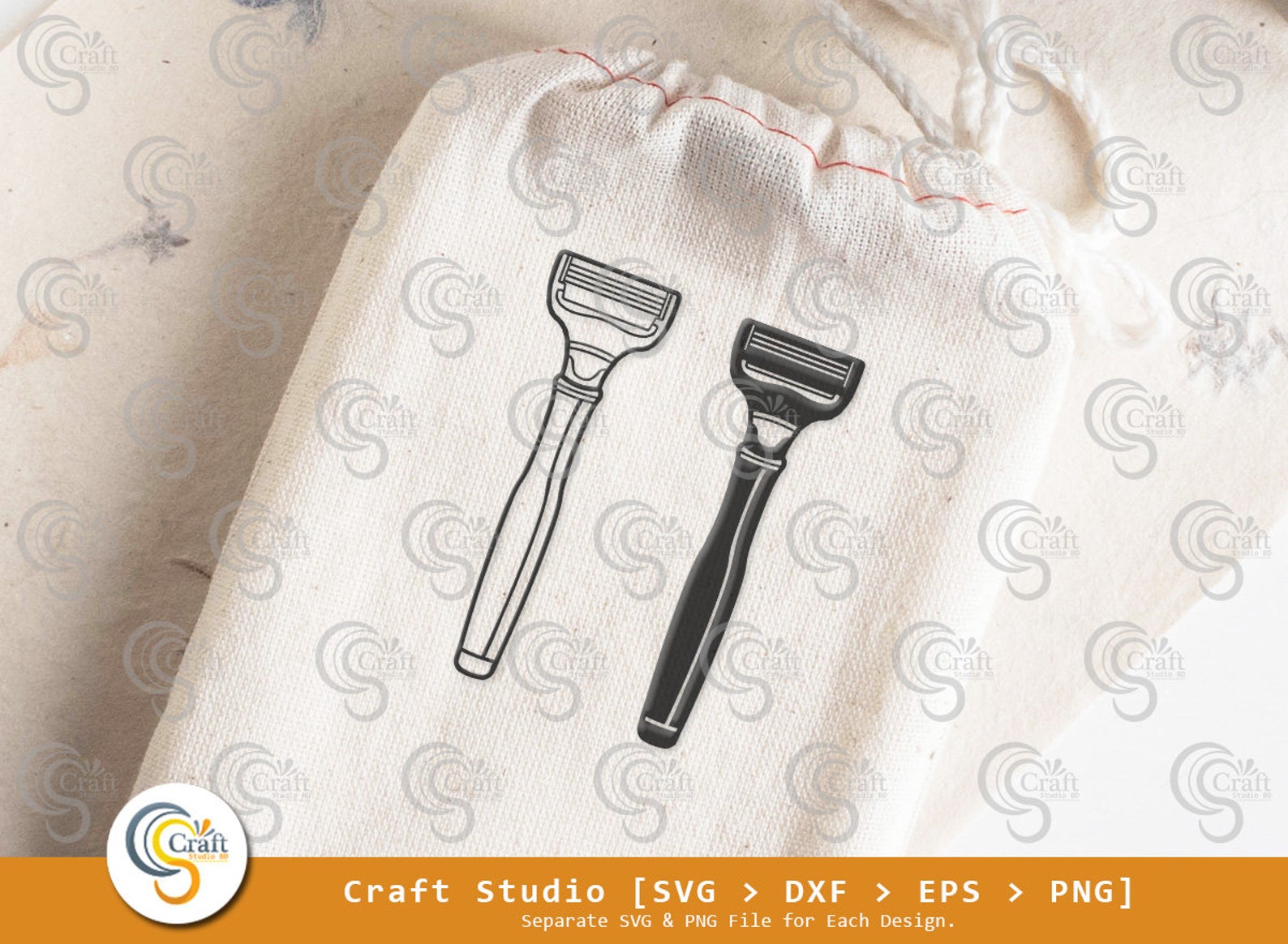 Blade Razor Silhouette Barber Shop Svg Straight Razor Svg - Etsy