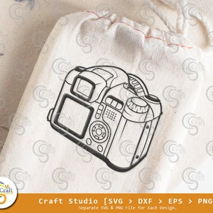 DSLR Camera Silhouette, DSLR Camera SVG, Digital Camera Svg, Camera ...