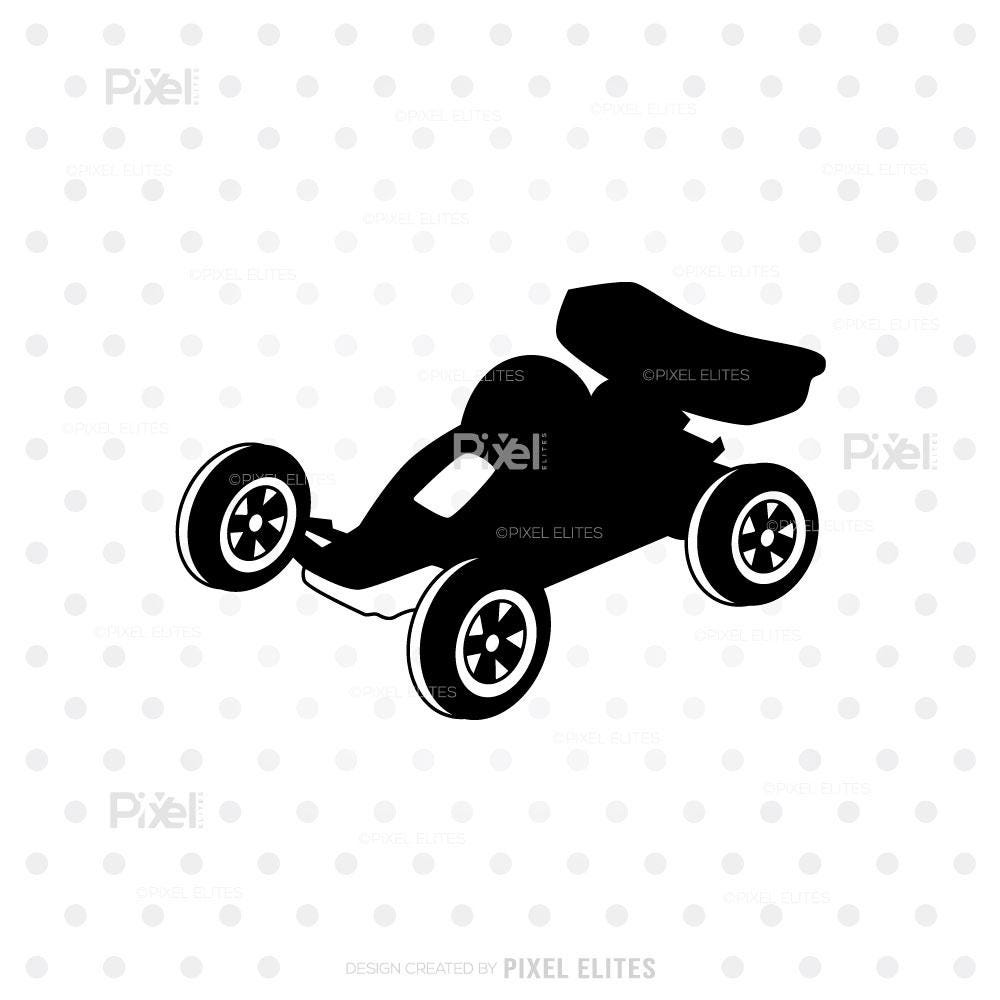 RC Car SVG Bundle: Racing Car Silhouette Cut Files (digital Download ...