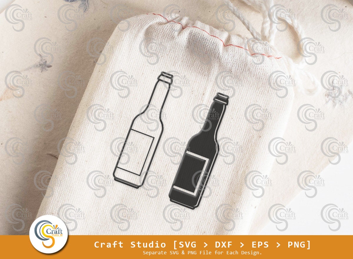 Botella de bebidas Silhouette SVG Botella de soda pop svg - Etsy España