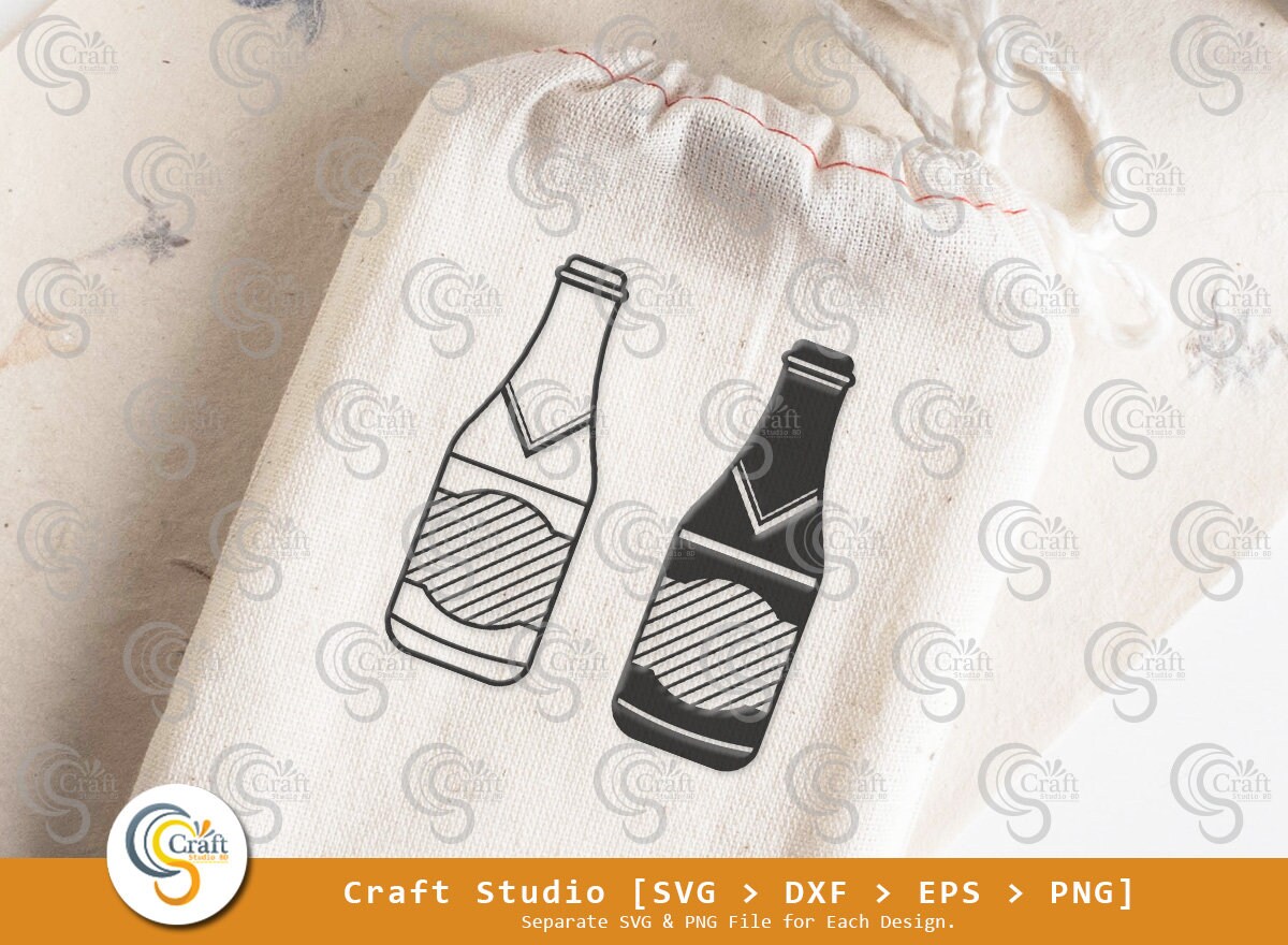 Botella de bebidas Silhouette SVG Botella de soda pop svg - Etsy España