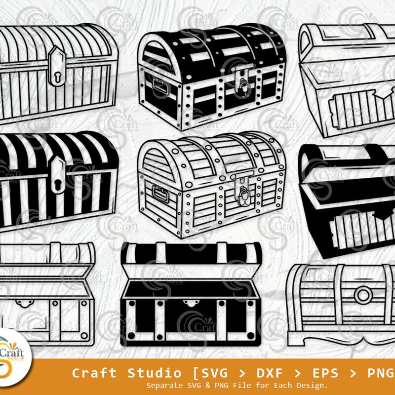 Treasure Chest - Etsy