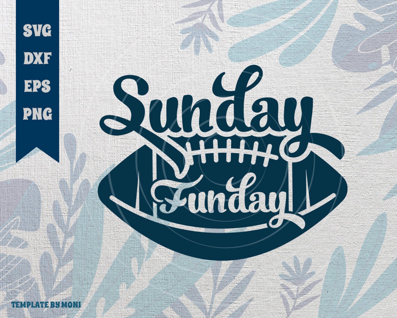 Sunday Funday SVG Sunday Funday Football Svg Sports SVG | Etsy