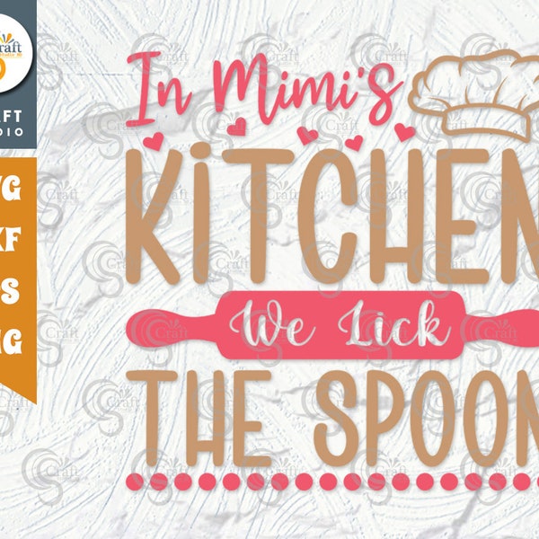 Svg Files Mimis Kitchen - Etsy