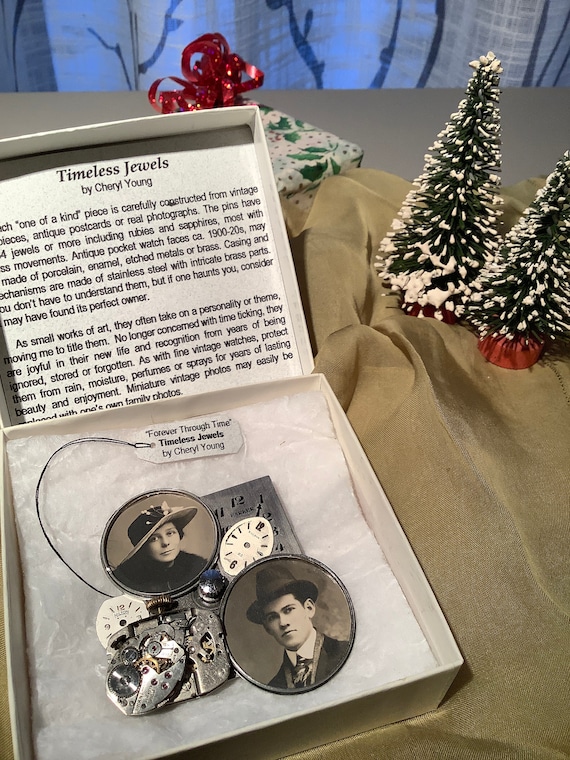 Timeless Watch Pin Watch Pin Watch Brooch forever | Etsy