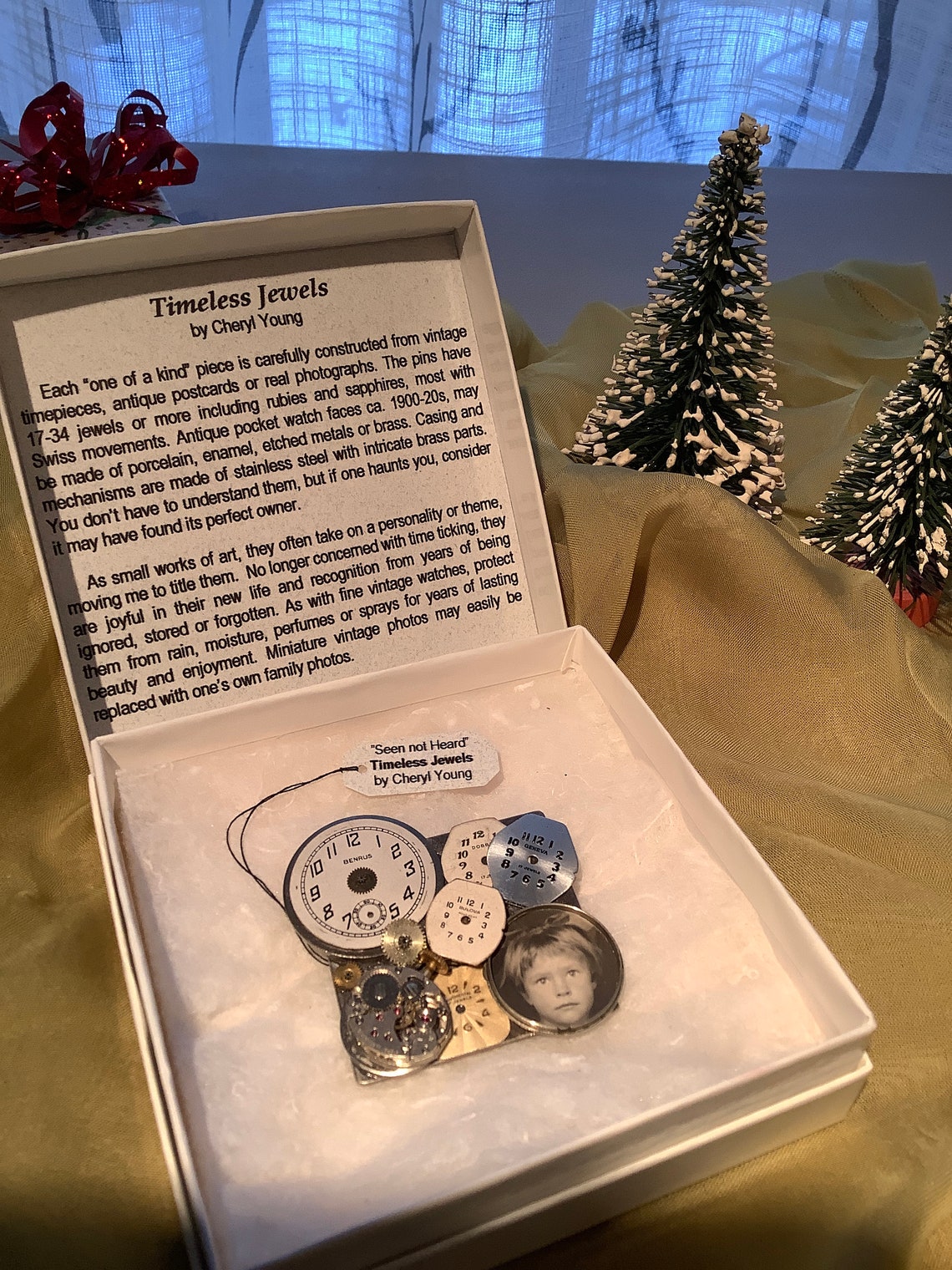 Timeless Watch Pin Watch Pin Watch Brooch seen Not - Etsy