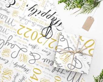 Wedding Gift Paper | Etsy