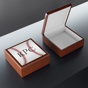 Monogram Jewelry Box for Men Keepsake Box for Men - Etsy