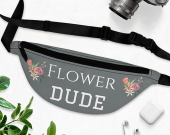 Flower Dude Blue Floral Wedding Fanny Pack - Etsy