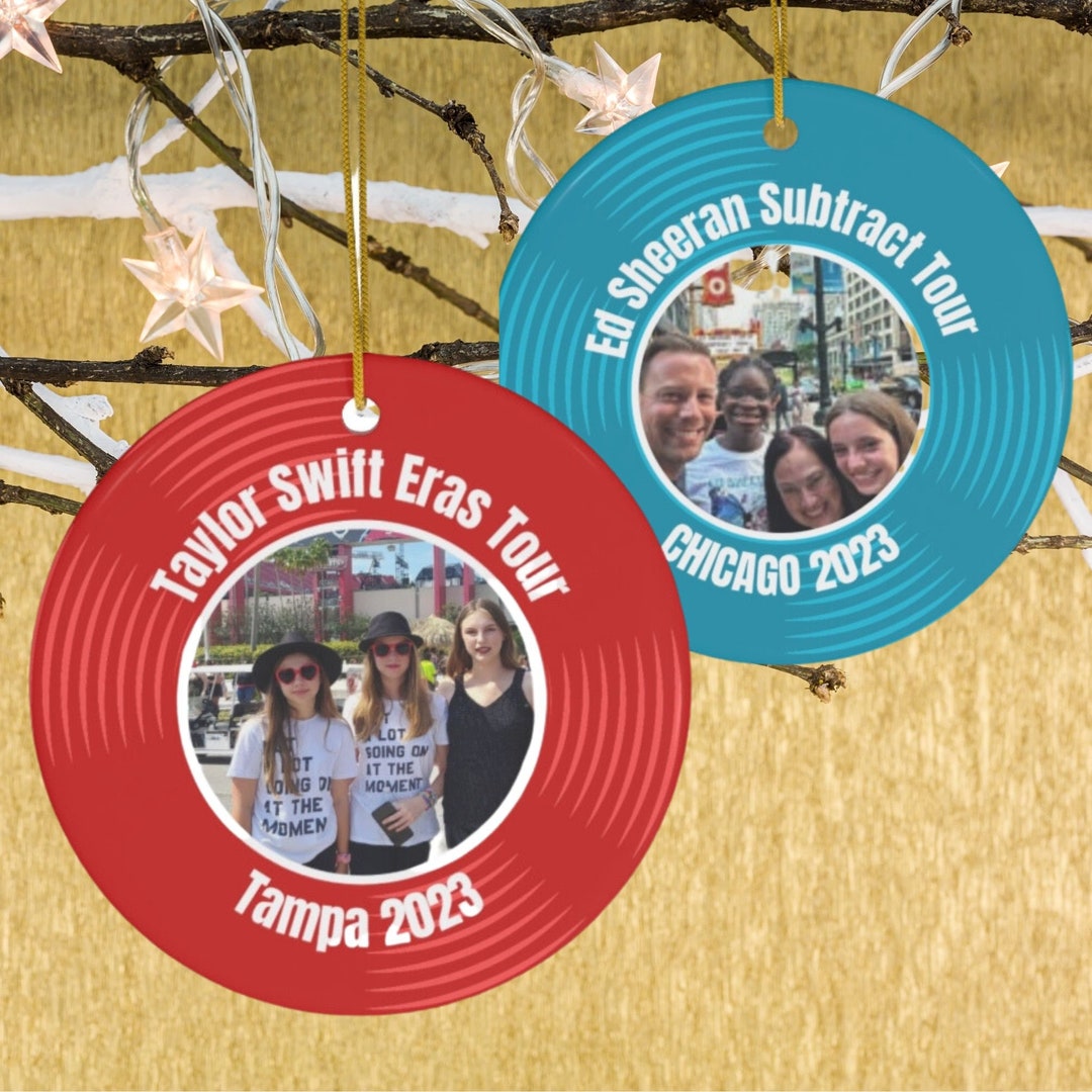 Personalize Photo Concert Memory Ornament Keepsake - Etsy