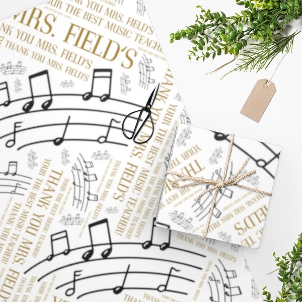Music Wrapping Paper - Etsy