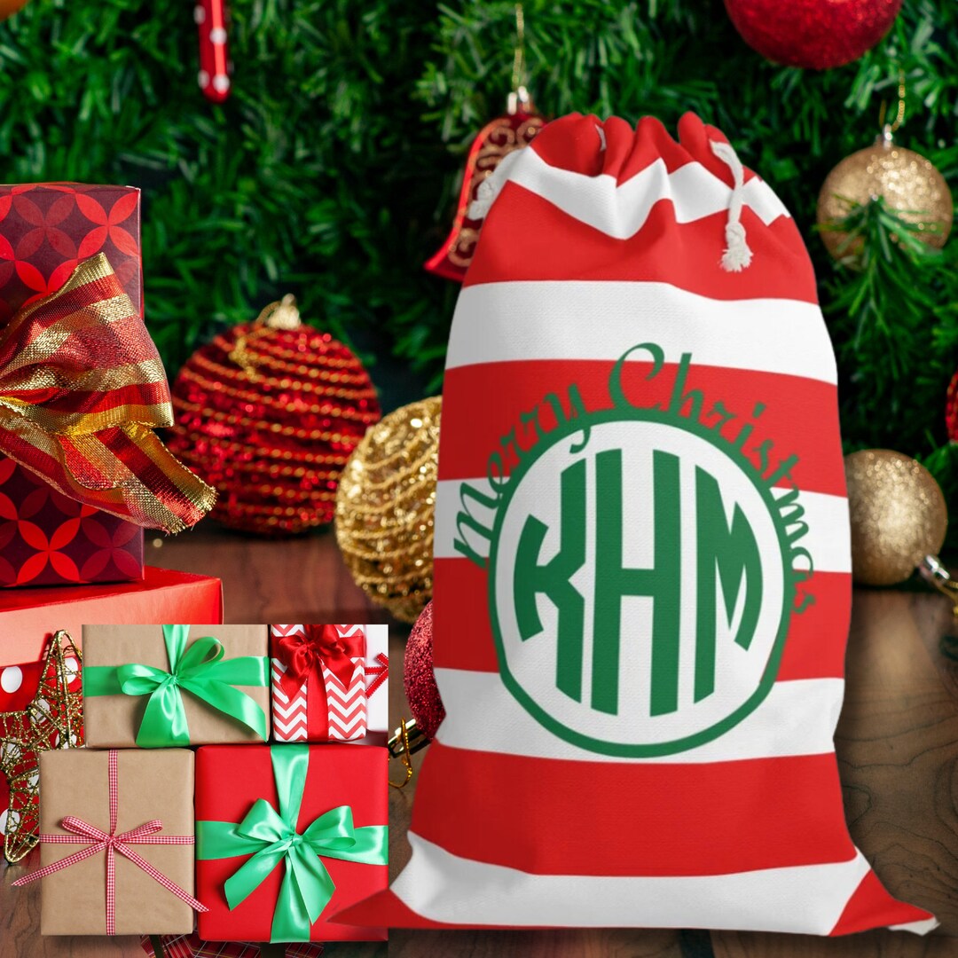 Santas Personalized Christmas Sake Gift Bag: A Unique Holiday Keepsake ...