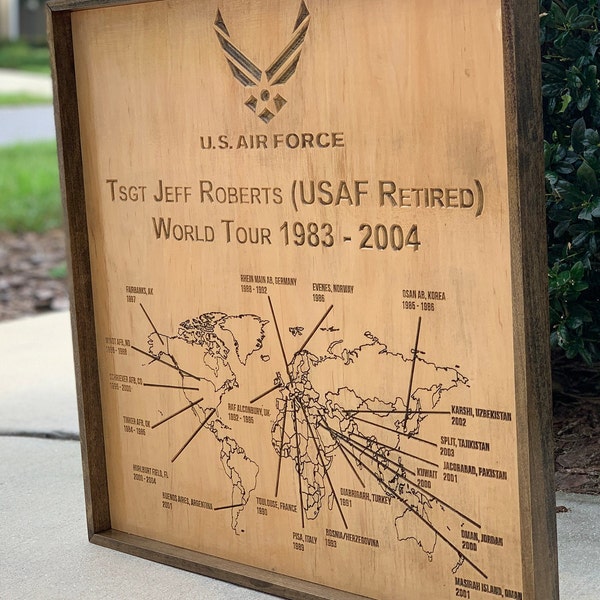 Military Retirement Sign - Etsy