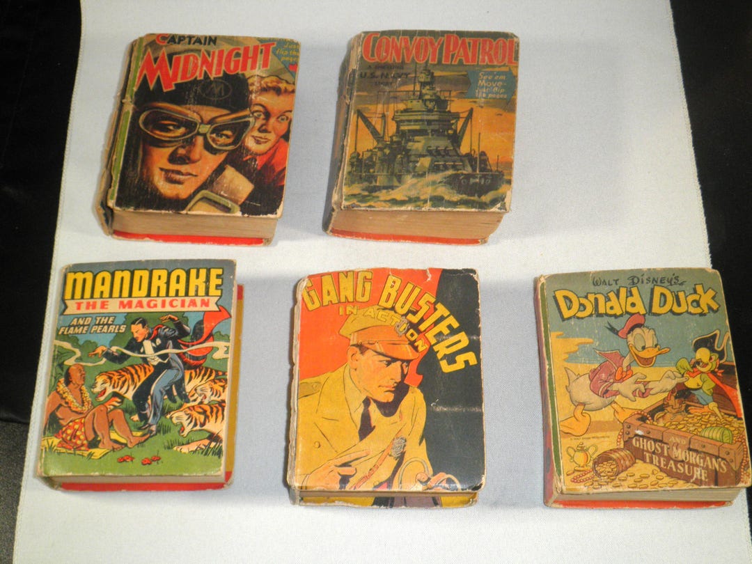 Vintage Big Little / Better Little Books Selection Group - Etsy