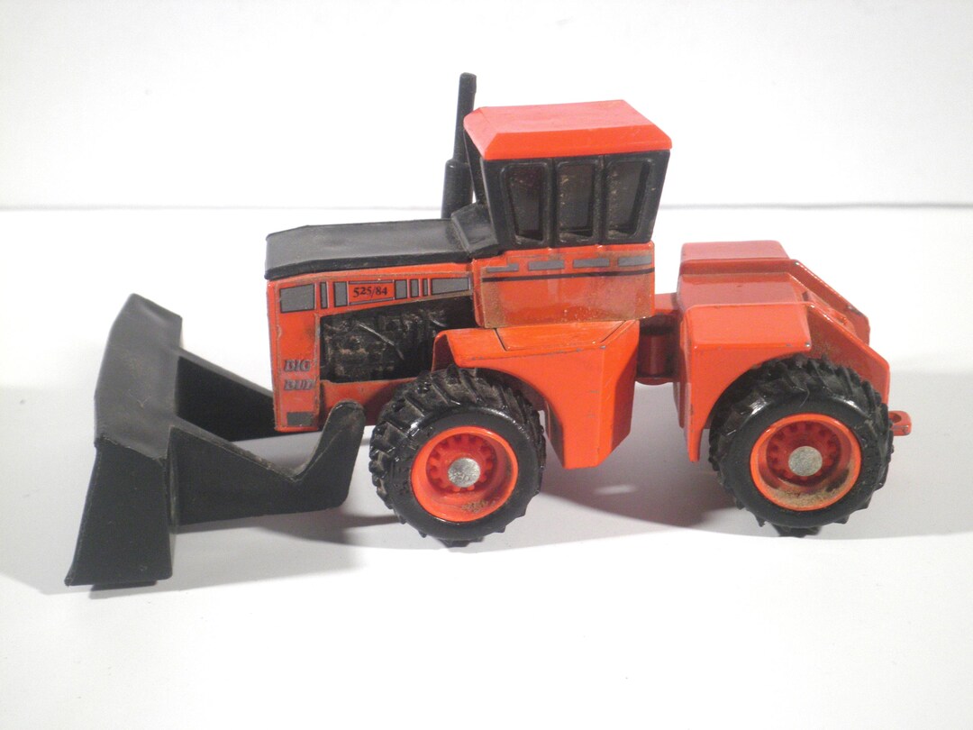 ERTL Big Bud Orange 525/84 Dozer With Bucket 1/64 Scale - USA - Etsy