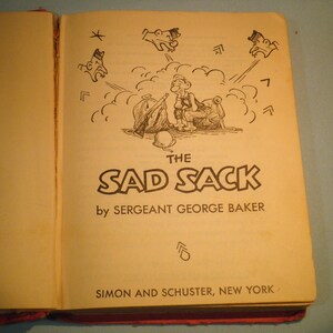 The Sad Sack Cartoons Sgt. George Baker 1944 HC - Etsy